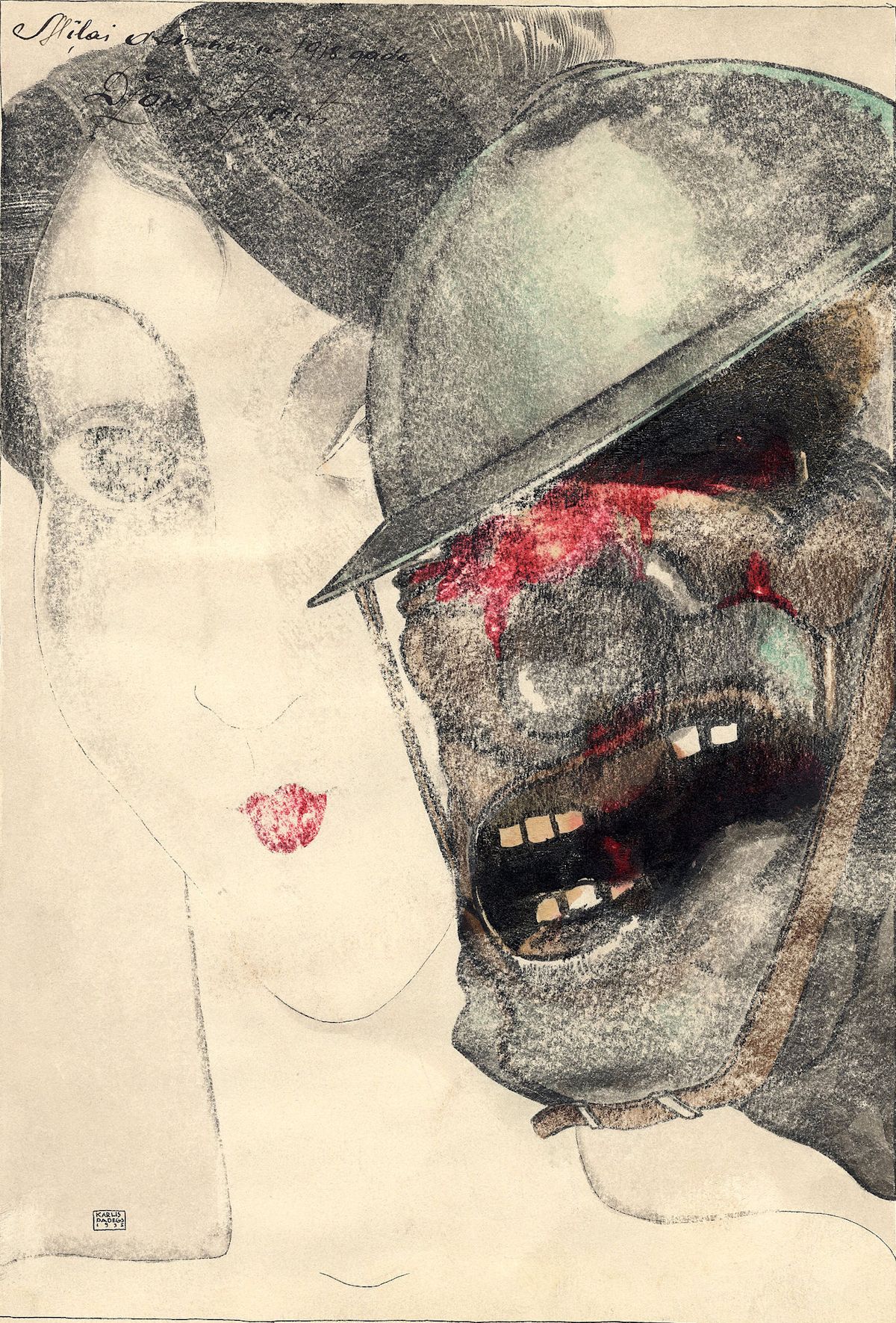 Recuerdo de 1918. John Yperite (1935) Karlis Padegs